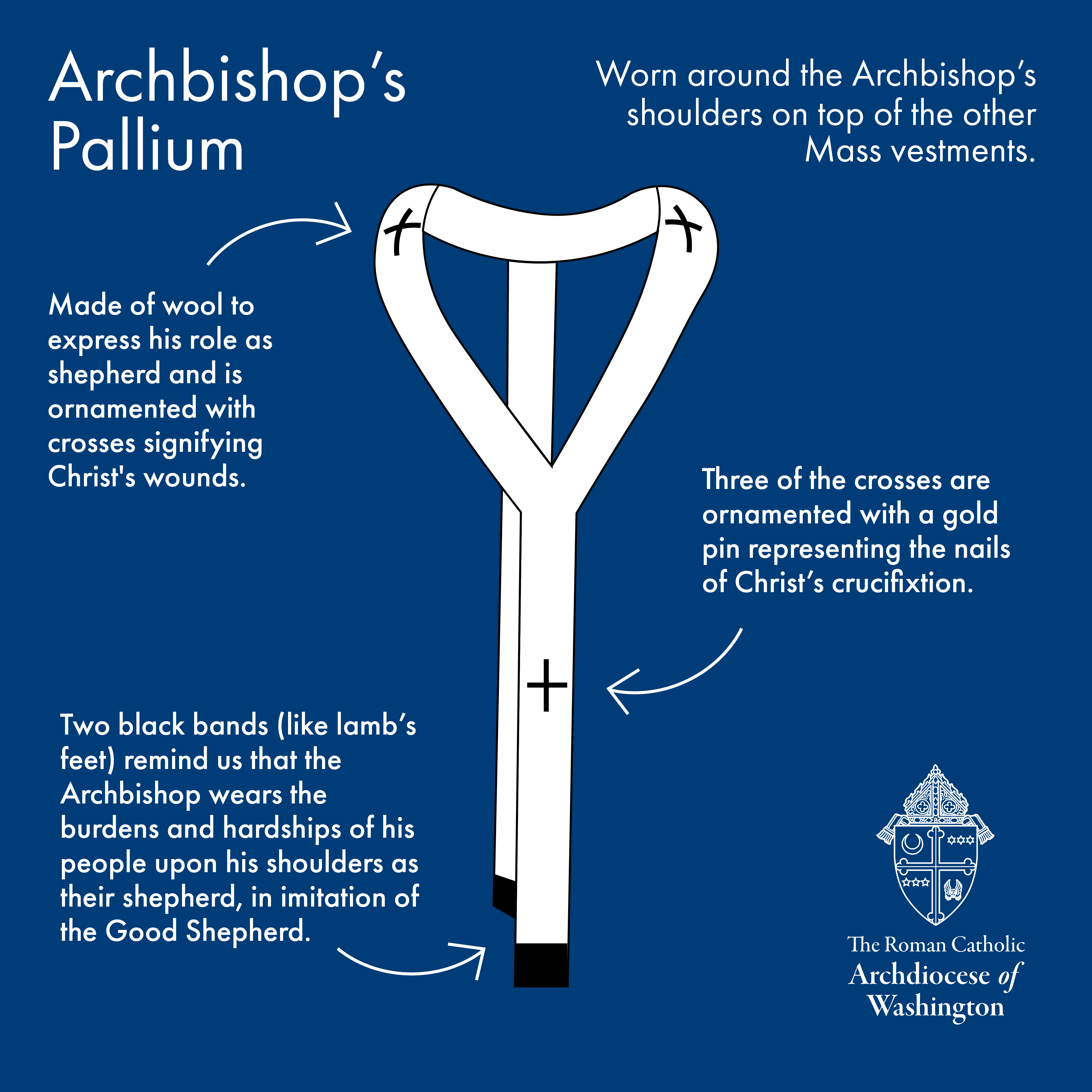 Pallium-Social Media graphic - Archdiocese of Washington